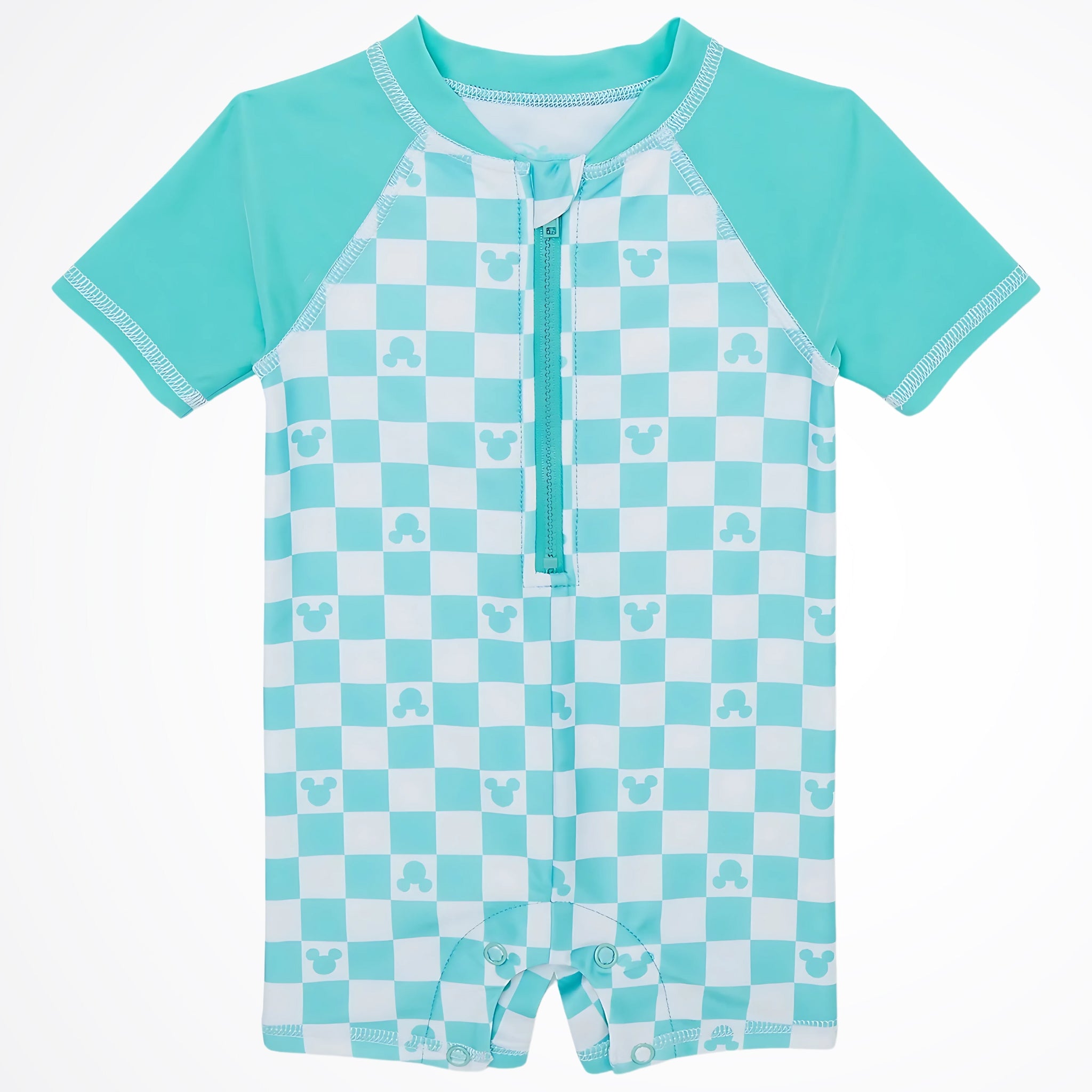 Mickey Mouse Aqua Marine Rash Guard Swimsuit – Little Toes Egypt