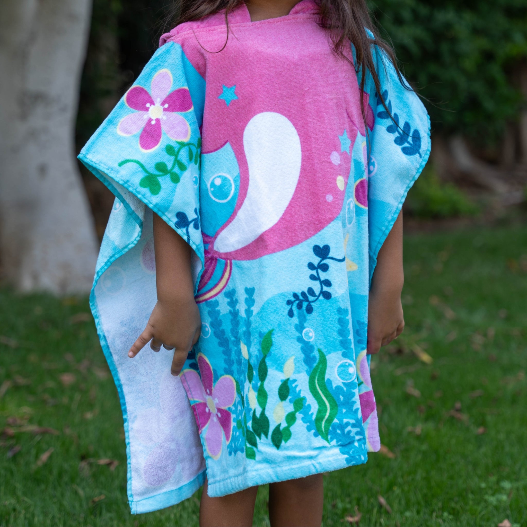 Unicorn Dolphin Beach Poncho – Little Toes Egypt